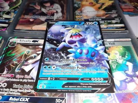 Crabominable V 076 264 De Pokemon Tcg MercadoLibre