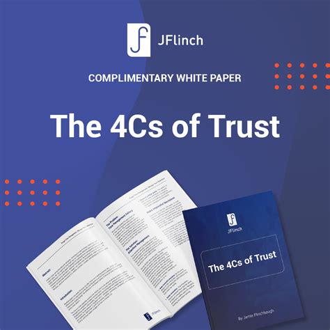 The 4cs Of Trust Jflinch