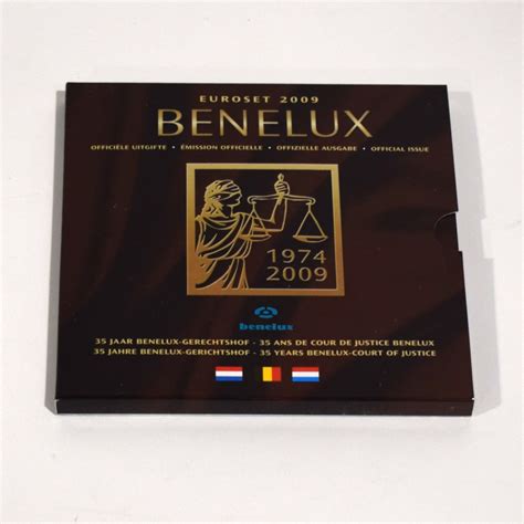 Benelux Euroset Mappe 35 Jahre Benelux Justiz Gerichtshof Hrsg Von