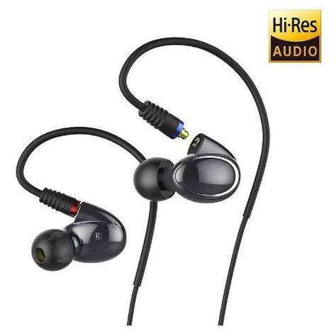 Audífonos Híbridos Hires Fiio Knowles Fh1 Black