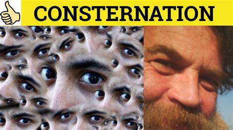 🔵 Consternation Means Consternation Meaning Consternation Examples Consternation Defined