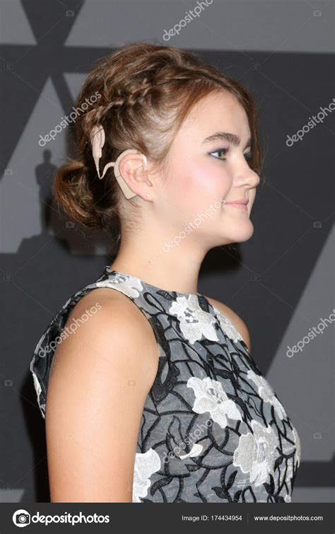 Actress Millicent Simmonds Stock Editorial Photo © Jean Nelson 174434954