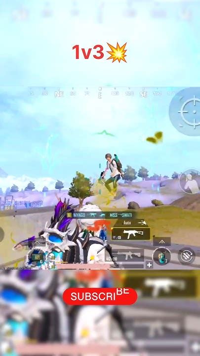 1v3 Intense Fight Bgmi Shorts Viral Youtube