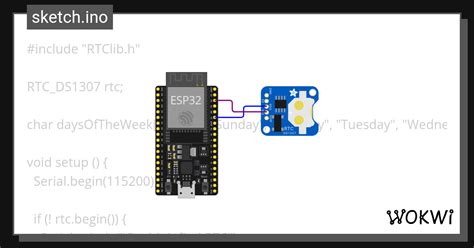 Esp Rtc Wokwi ESP STM Arduino Simulator