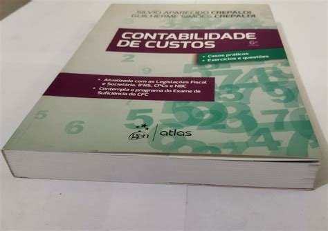 Contabilidade De Custos Silvio Aparecido Crepaldi Seboterapia Livros