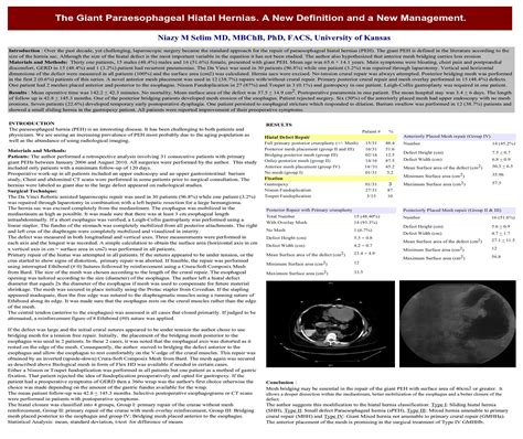 The Giant Paraesophageal Hiatal Hernias A New Definition And A New
