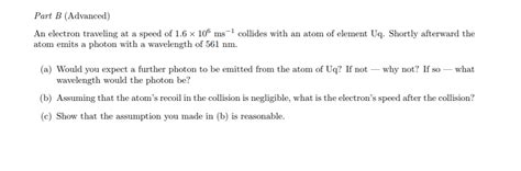 Solved Problem Part A A It Is Said That The Chegg Com