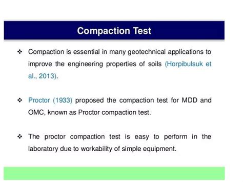 Proctor Test And Compaction Pptx Standardized Testing Educational Assessment