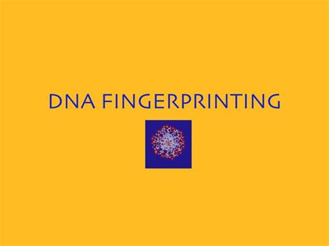352180832 Dna Fingerprint Investigatory Project Class 12 1 Pdf