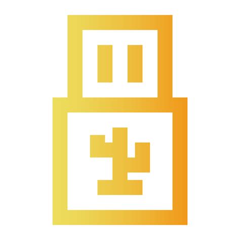 Usb Generic Gradient Icon