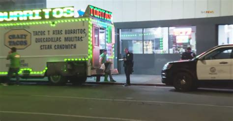 Five Street Vendors In Los Angeles Robbed At Gunpoint Overnight Cbs