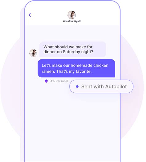 personal ai chat message reply generator artificial intelligence