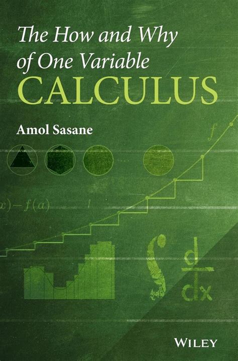Sasane A How And Why Of One Variable Calculus Amol Sasane Buch