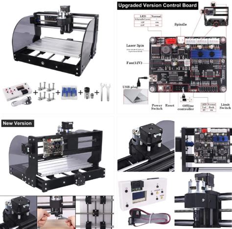 Iklestar Cnc Router 3018 Pro Max Grabador Láser Cnc Con Controlador