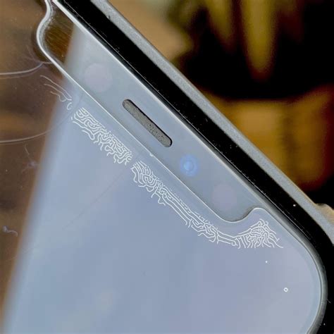 The Cracks In My Screen Protector Mildlyinteresting