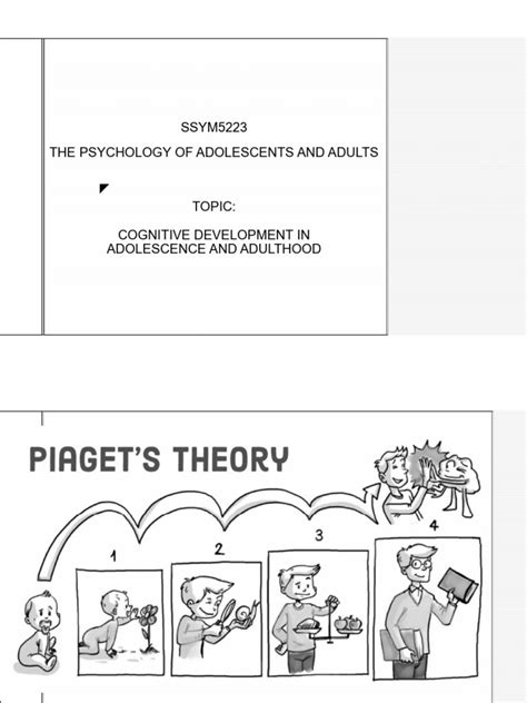 COGNITIVE DEVELOPMENT in Adolescence and Adulthood | PDF | Thought | Behavioural Sciences