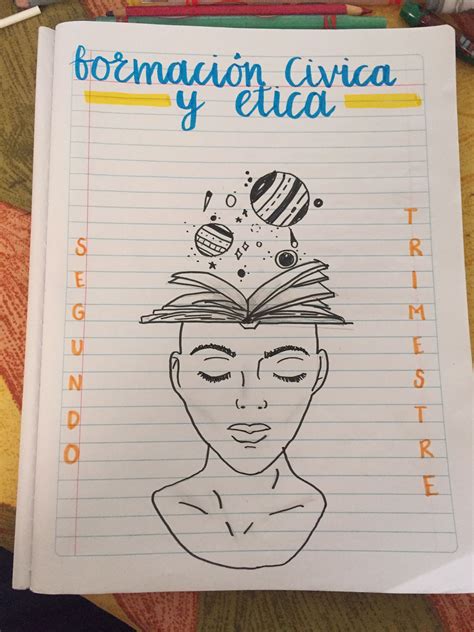 Portadas Portada De Cuaderno De Ciencias Bullet Journal School Portadas
