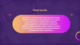 Transforming Businesses With DevOps Consulting Services A Comprehensive