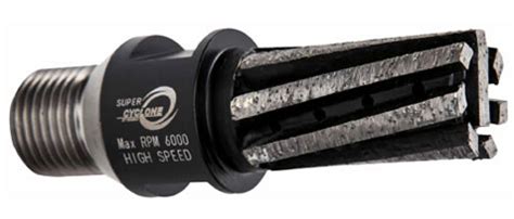 Super Cyclone High Speed Twin Segment Finger Bit Aggranite Sinks