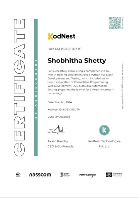 Shobhitha Shetty On Linkedin Javadevelopment Fullstackdevelopment Softwareengineering