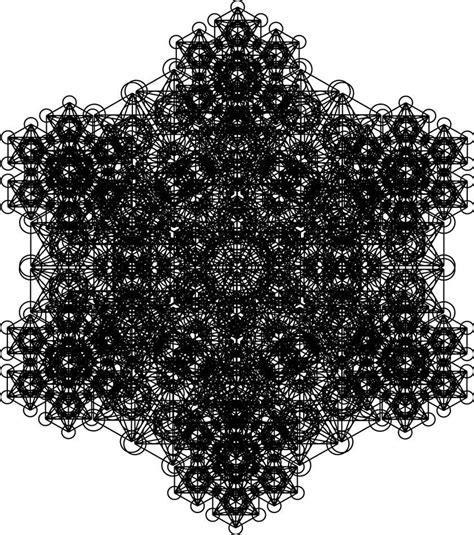 Metatron S Cube Fractals 1 By Friskynibblet Fractals Geometric Wall