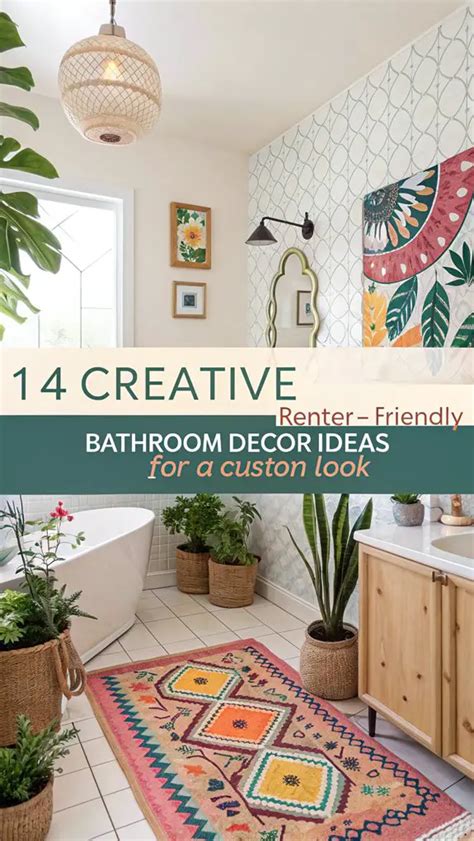 Small Bathroom Ideas Renter Friendly