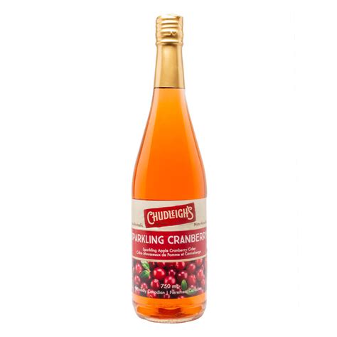 Sparkling Cranberry Cider Chudleigh S