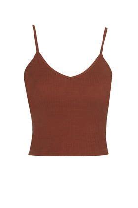 Ribbed Cropped Cami Topshop Outfit Cropped Cami Topshop