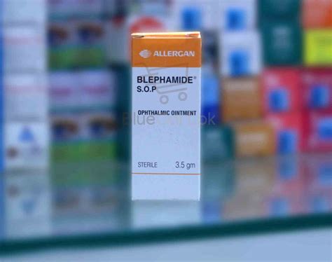 Blephamide Eye Ointment Blue Cart