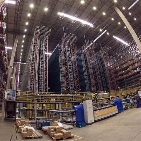 Multi Level Movable Rack Conveyor System Asrs Warehouse System Industrial Warehouse Storage