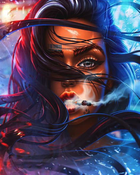Cyber Portrait Behance