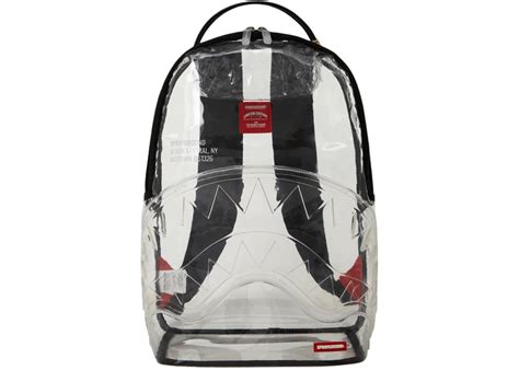 Sprayground Clear Shark Central Backpack Multicolor Ss25 Us