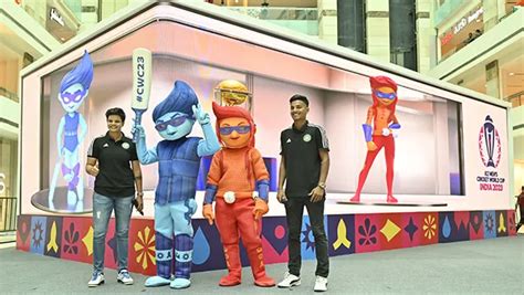 Icc Unveils Mascot Duo For Mens Odi World Cup 2023 Best Media Info