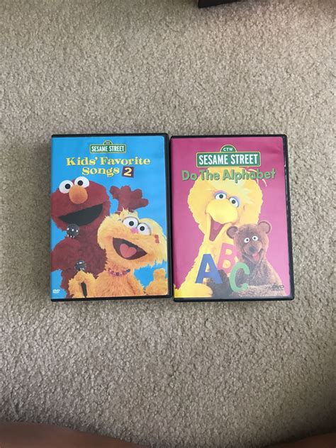 Sesame Street Do The Alphabet Dvd Ebay