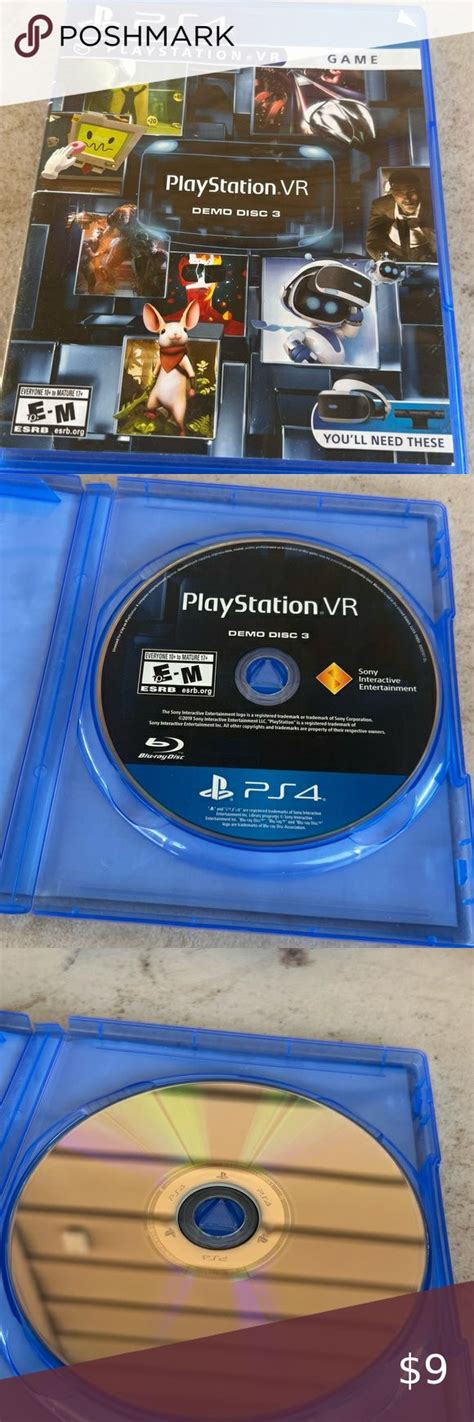 Playstation Vr Demo Disc 3 Playstation Vr Playstation Blu Ray Discs