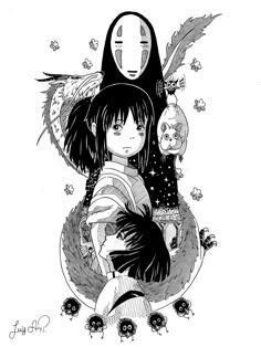 22 Ideas De El Viaje De Chihiro El Viaje De Chihiro Ilustraciones