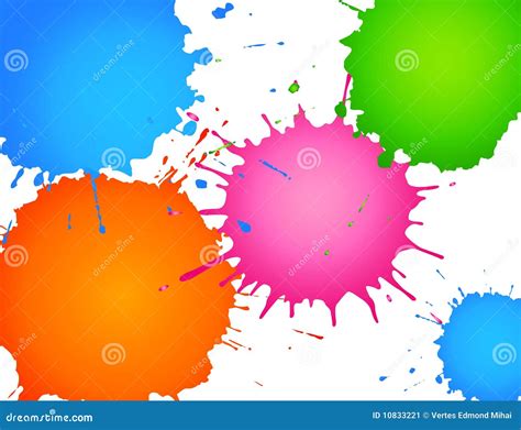 Grunge Splash Vector Stock Vector Illustration Of Isolated 10833221