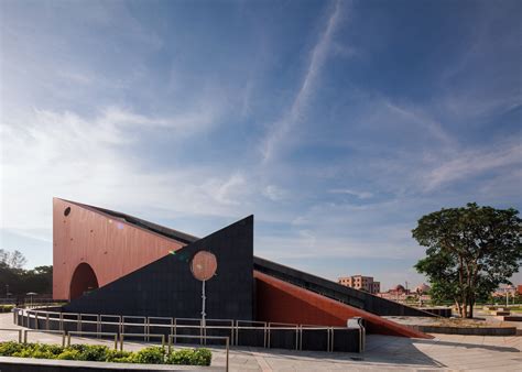 Archohm Completes Wedge Shaped Socialism Museum In Northern India