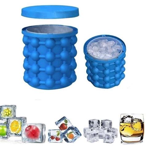 Jual Cetakan 120 Es Batu Kristal Silikon Elastis Bulat Kecil Dengan