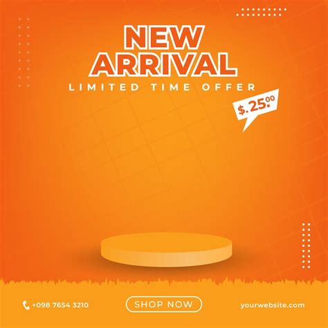 프로 모션 배너 Tamplate 및 소셜 미디어 게시물 벡터 프리미엄 벡터