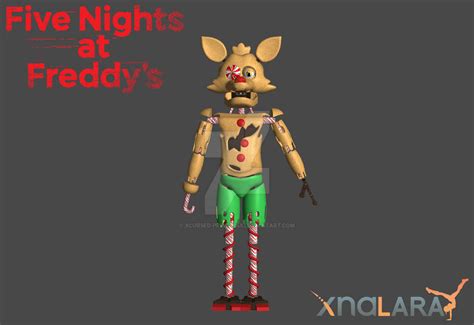 Fnaf Gingerbread Foxy Xps By Xcursed Princessx On Deviantart