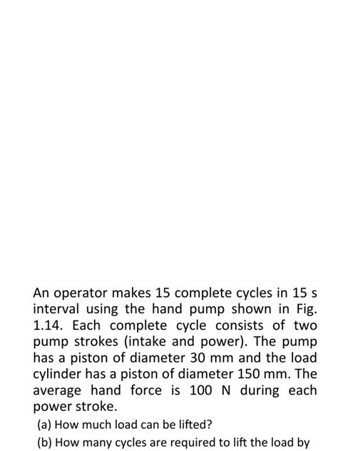Applications Of Pascals Law Problem Pdf