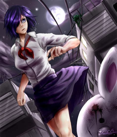 Touka Kirishima Tokyo Ghoul By Scarvii On Deviantart