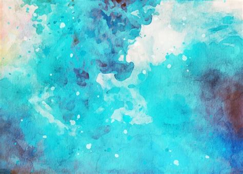 水彩絵の具の汚れの背景 無料写真