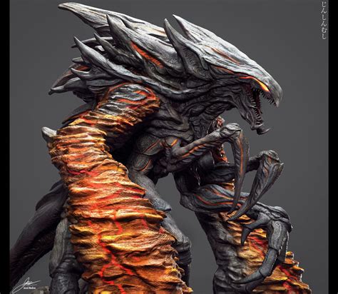 Concept Art Di Godzilla Muto