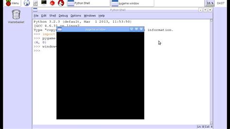 Python3 Pygame Preinstalled On New Raspbian Youtube