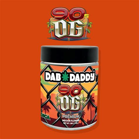 90s Og Flower Dab Daddy® 28g Premium Indoor Flower Dab Daddy