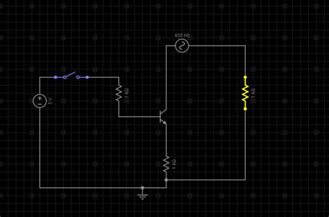 Transistors Bjt As Switch To Let Ac Through Electrical Engineering