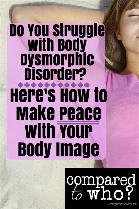 Body Dysmorphic Disorder How To Find Serenity In Your Relationship