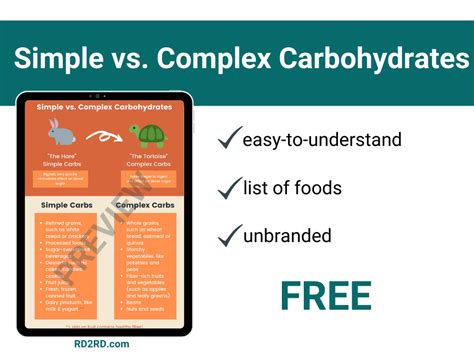 Carbohydrates Simple Vs Complex Nutritional Doublethink Introduction